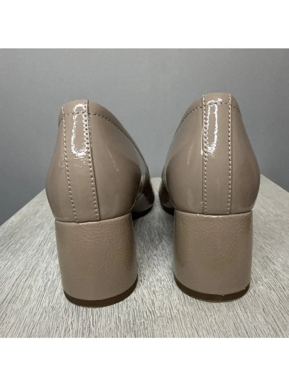 Vionic | Shoes | Vionic Monterey Carmel Crinckle Patent Leather Box ...